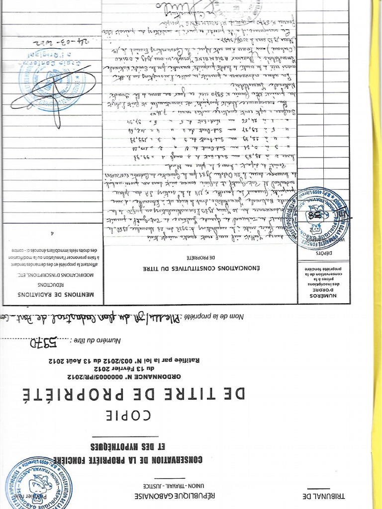 Titre Foncier 1 | PDF