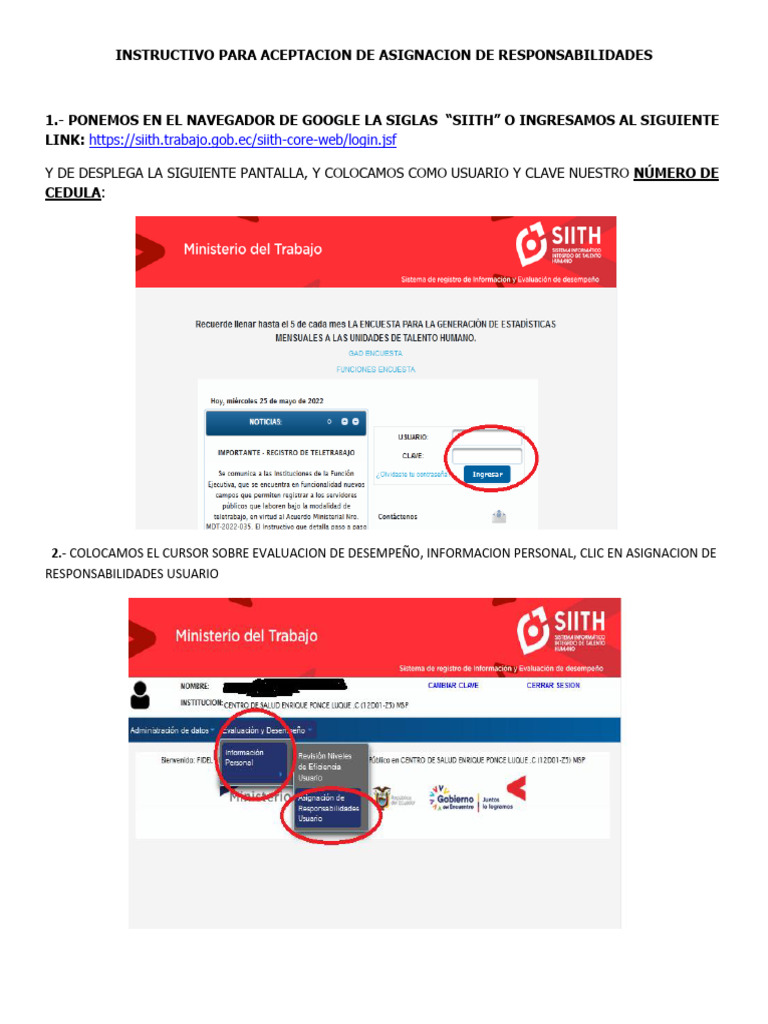 Acepta Asignacion | PDF