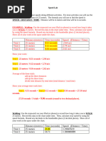 15m Bleep Test Level Chart | PDF | Smartphone | Operating System Families