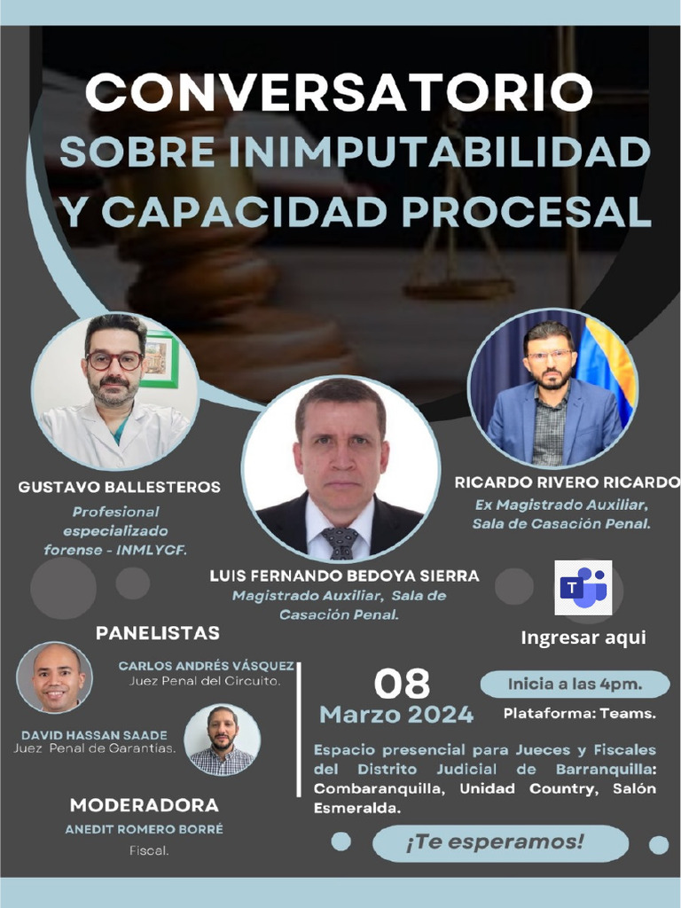 INVITACION CONVERSATORIO | PDF