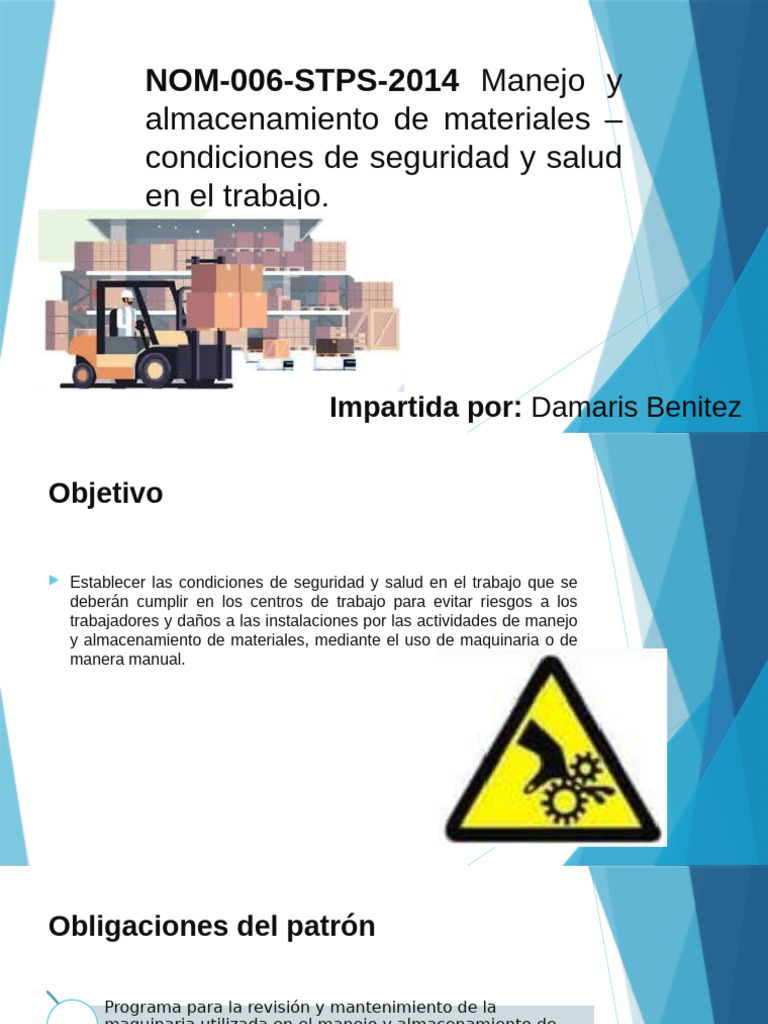 Nom 006 STPS 2014 | PDF