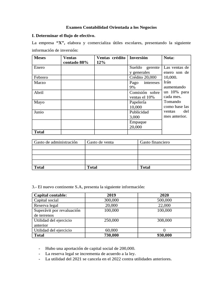 Examen Conta Ige 2024 | PDF