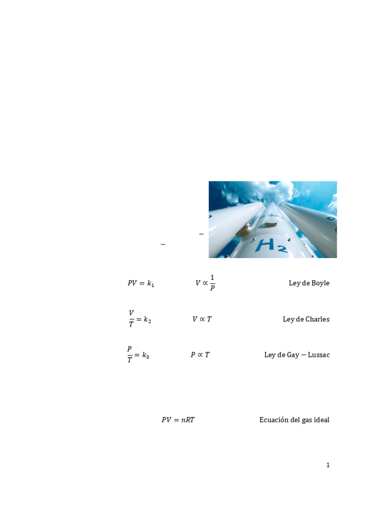 Practica 4 (1) - 1 | PDF | Gases | Mole (Unidad)