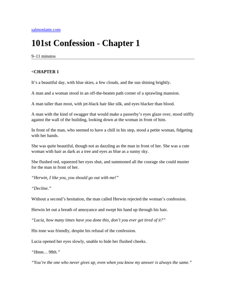 101st Confession | PDF