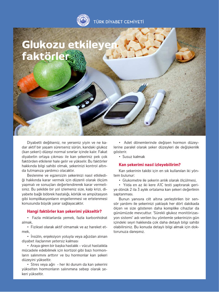 Glukozu Etkileyen Faktorler | PDF