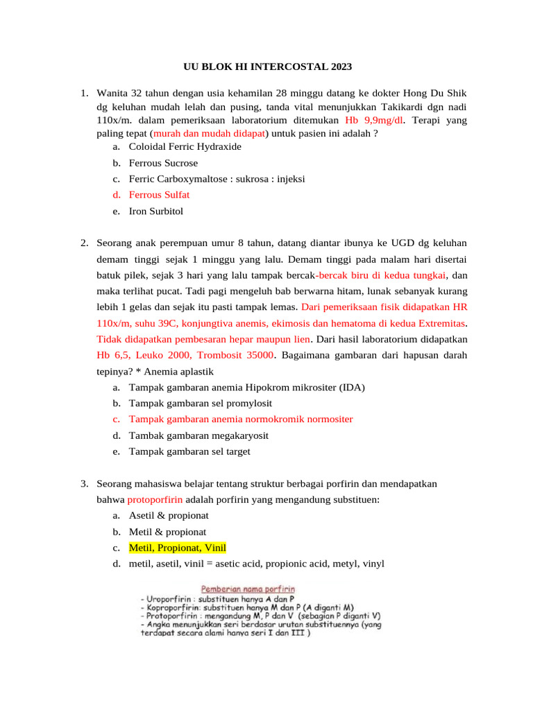 UU HI 2023 (Itcl) | PDF