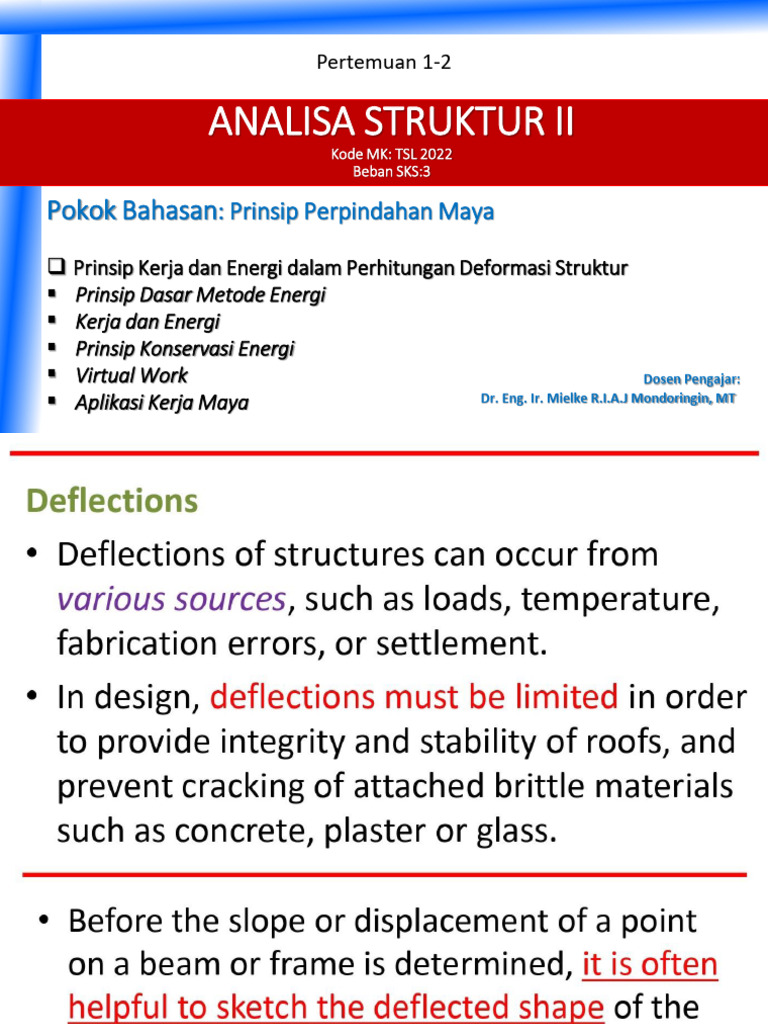 Analisa Struktur Ii | PDF