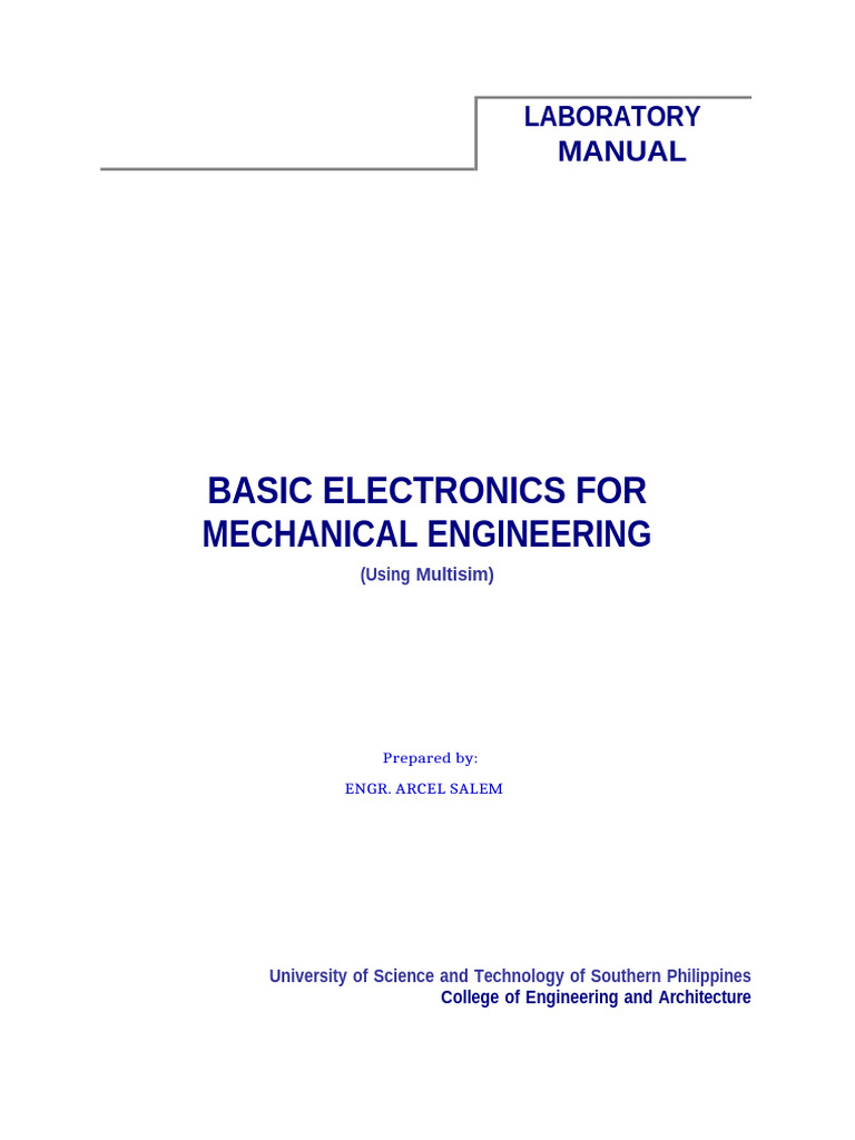 Instructional Material | PDF | Rectifier | Diode