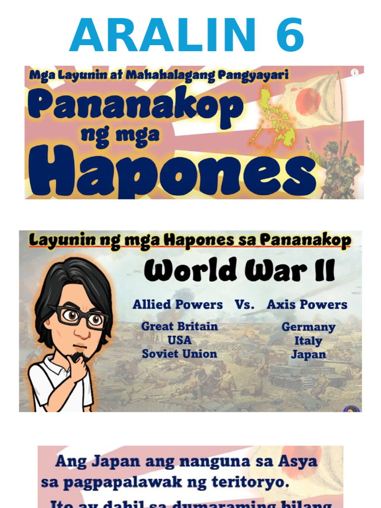 Ap Aralin 6 Q2 | PDF