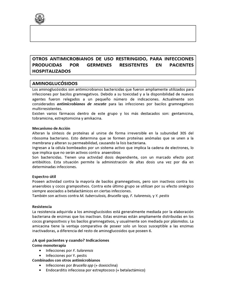 Otros Atm de Uso Restringido | PDF | Especialidades Medicas | Medicina ...