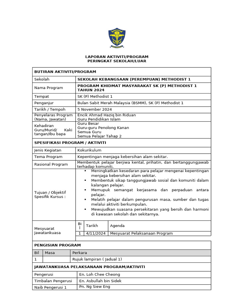 277090056-Contoh-Laporan-Program | PDF