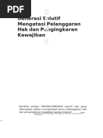 Makalah Merancang Gagasan Solutif Atas Permasalahan Pelanggaran Hak Dan Pengingkaran Kewajiban ...