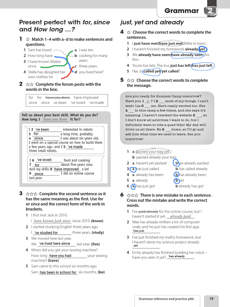 present perfect | PDF