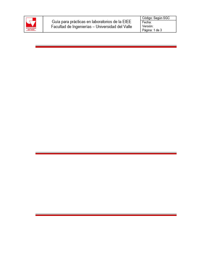 Practica No 3 - Formato Guía Laboratorios 20240119 | PDF | Red eléctrica | Rectificador
