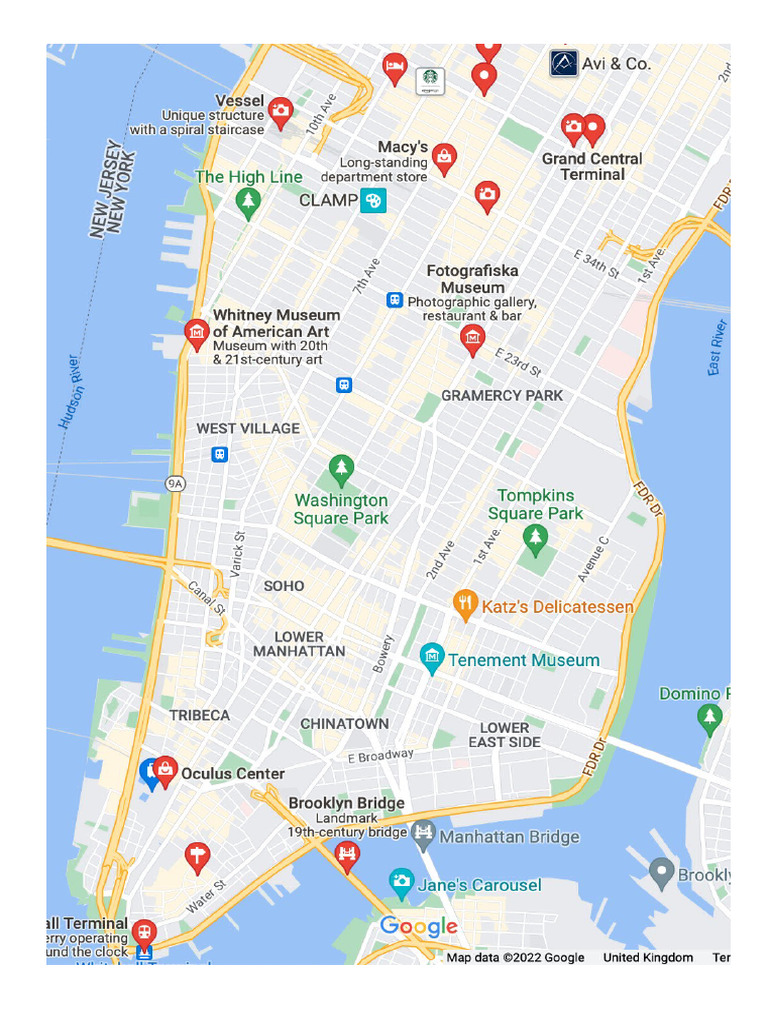 New York Map | PDF