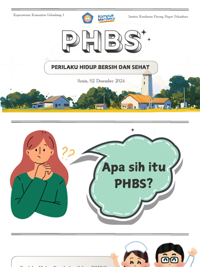 Materi Penyuluhan PHBS - 20241201 - 111004 - 0000 | PDF