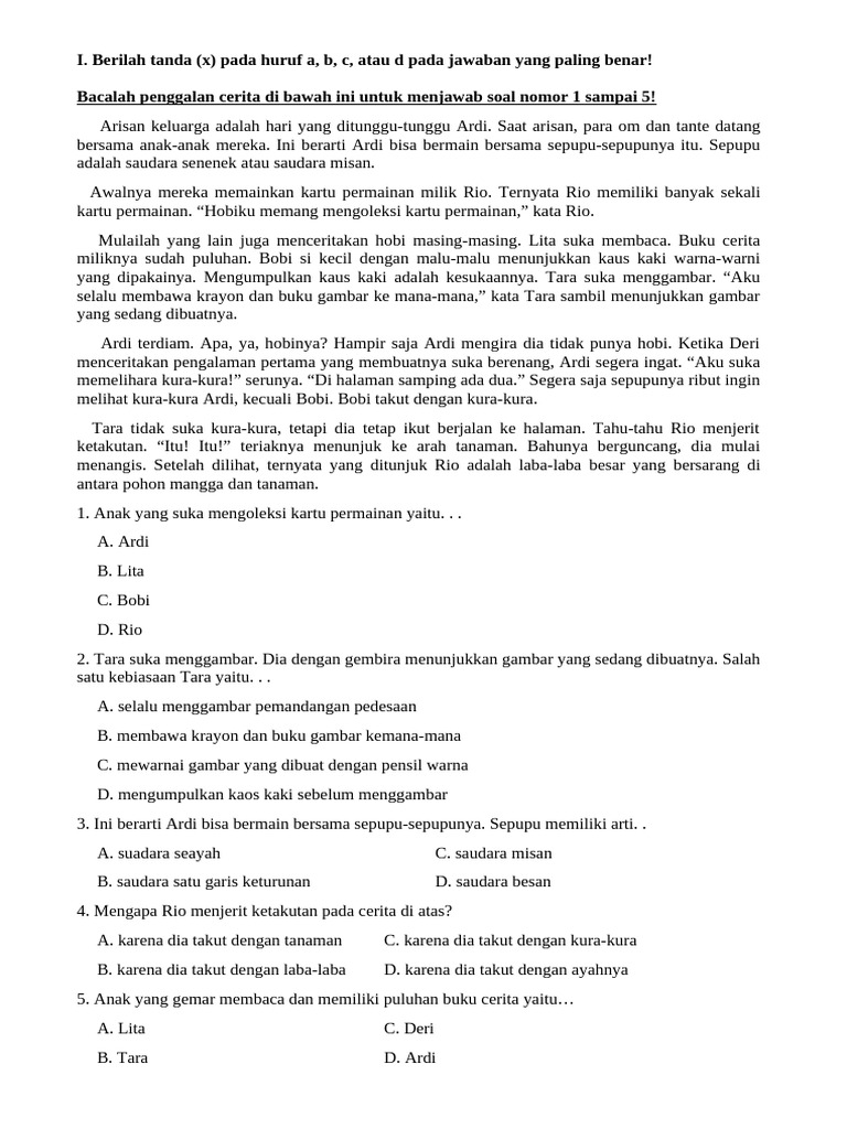 sas 1 bhs ind 4 | PDF