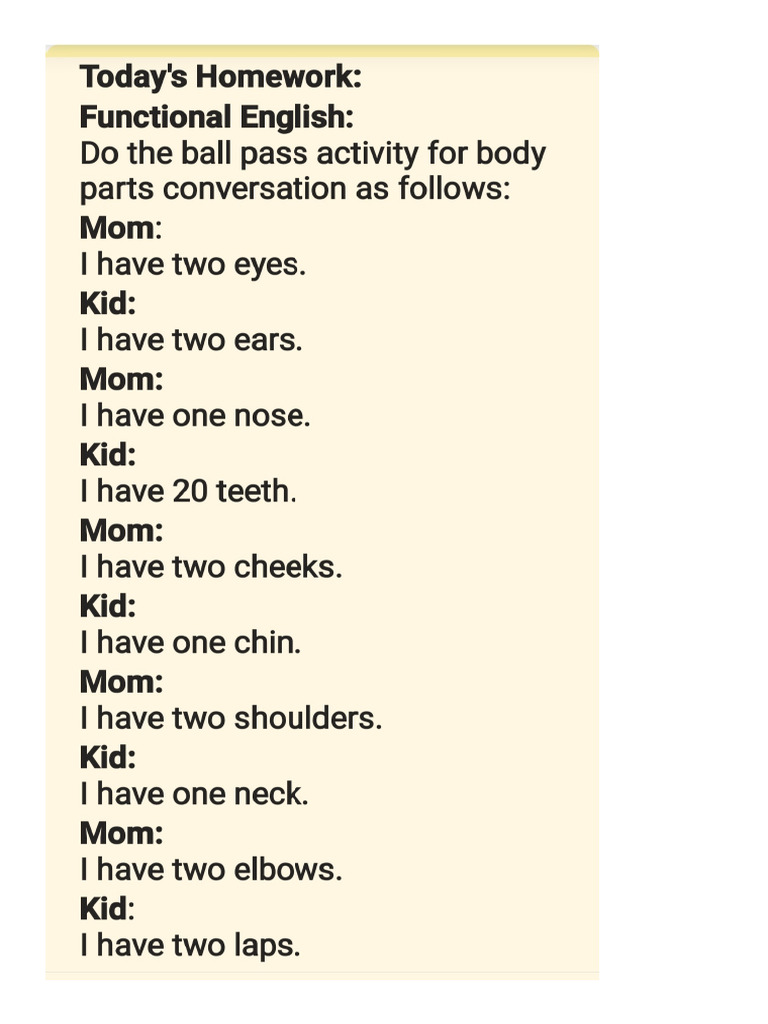 Today's Homework | PDF