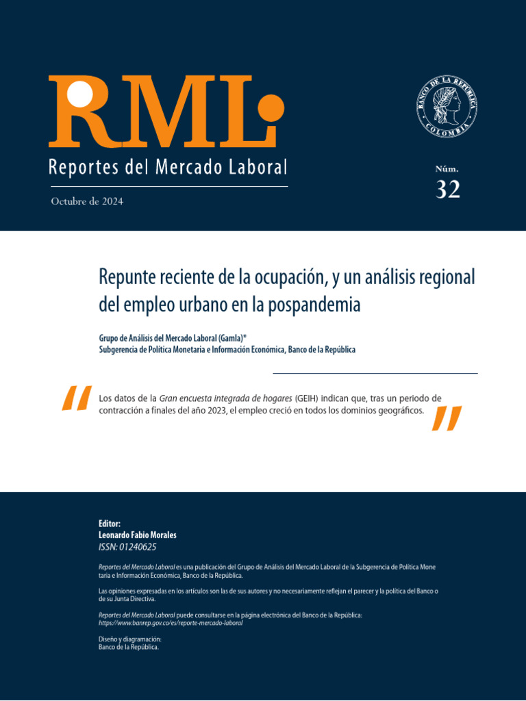 RML 32-1 | PDF | Empleo | Desempleo