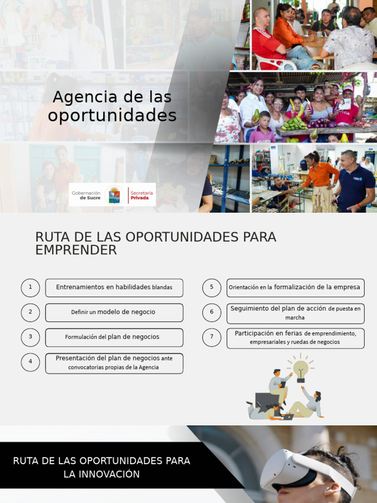 Agencia de Las Oportunidades | PDF | Iniciativa empresarial | Negocios económicos