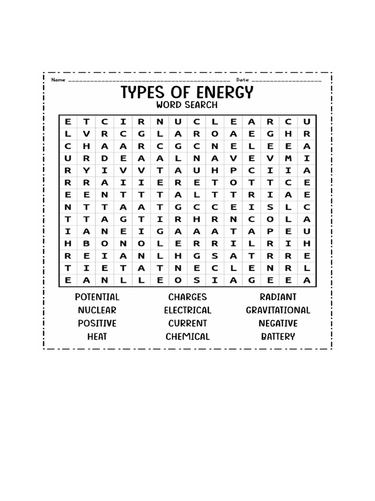 Energy Word Search Worksheet - 369.jpg | PDF