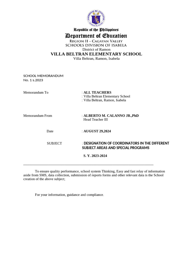 Designation Preventive Drug Education Program | PDF