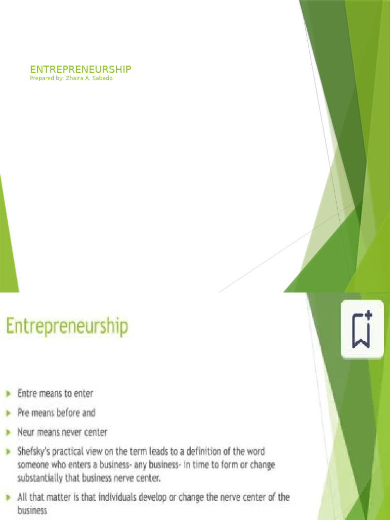 Entrep 1 | PDF