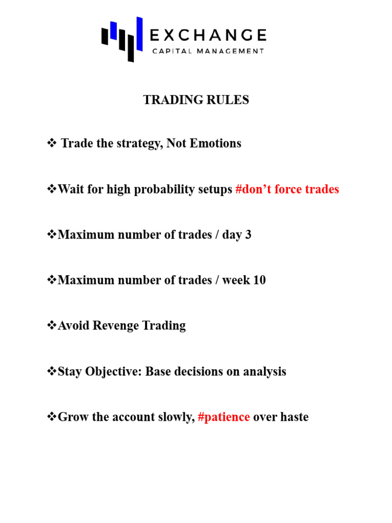 TRADING RULES | PDF