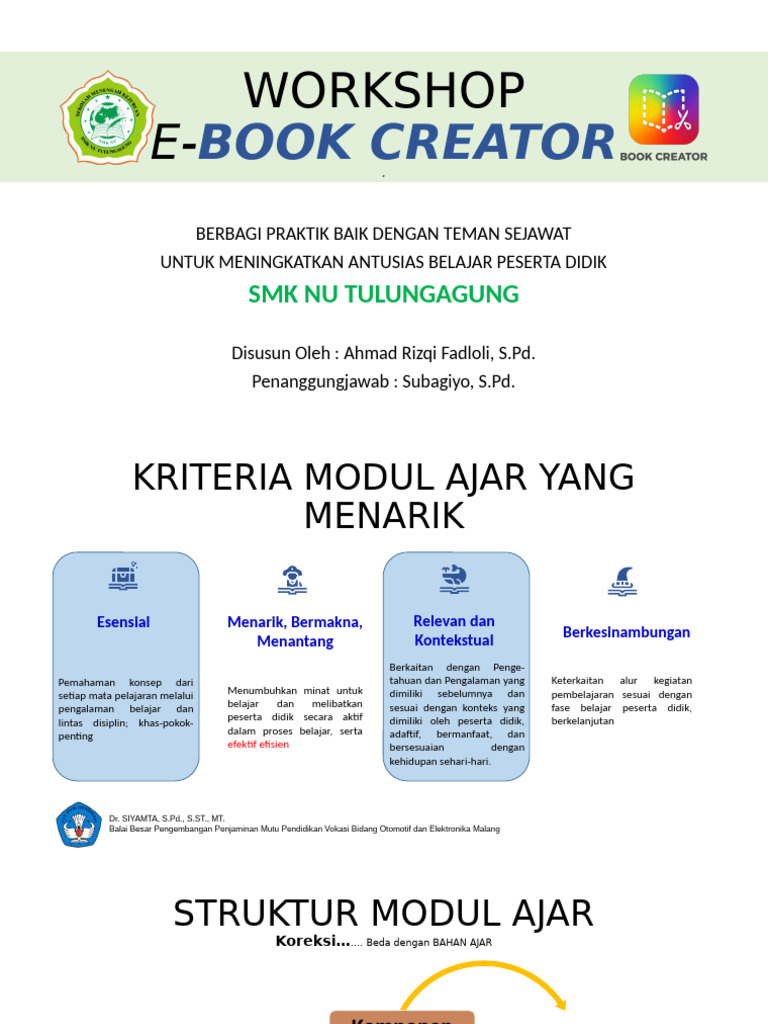 Workshop Bookcreator | PDF