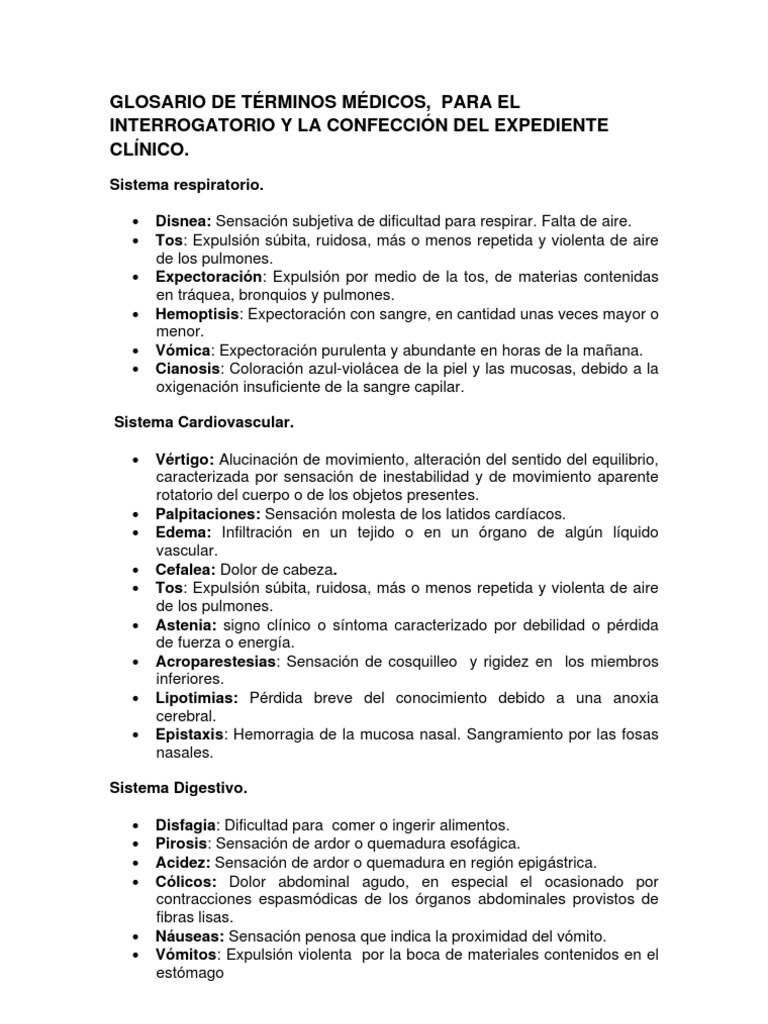 Glosario de Términos Médicos. | Tos | Menstruación