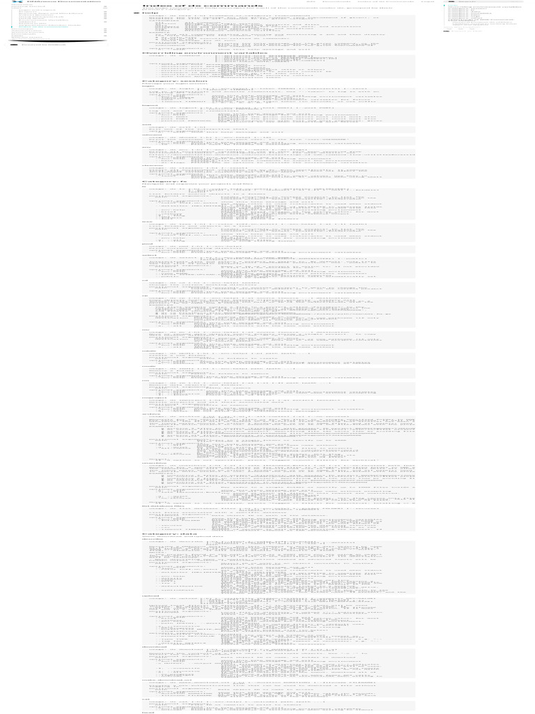 Index of DX Commands - DNAnexus Documentation | PDF | Computer File | Directory (Computing)