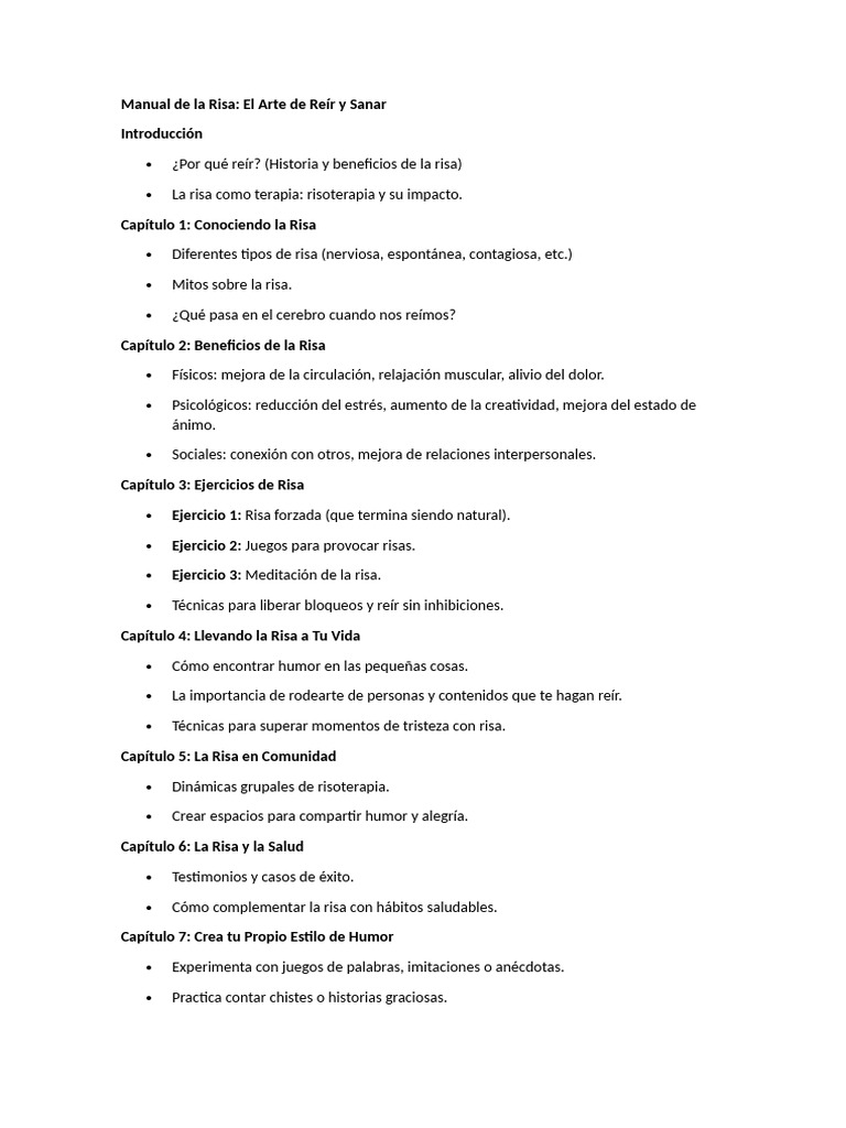 Manual de La Risa | PDF