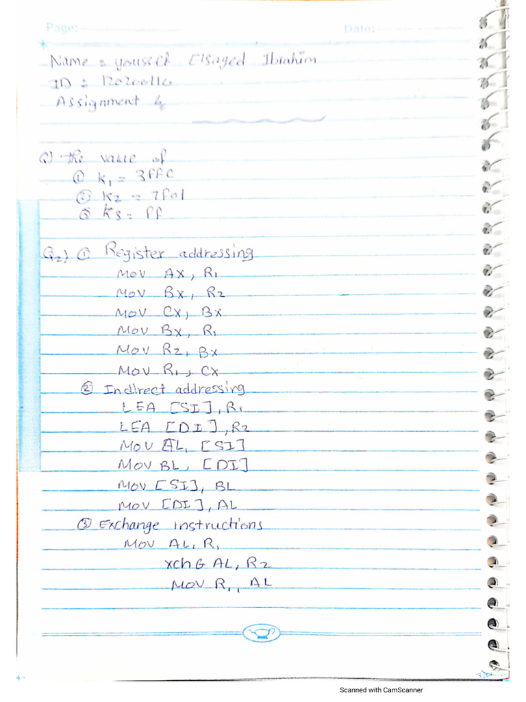 Assignment 6 Microprocessors Pdf 