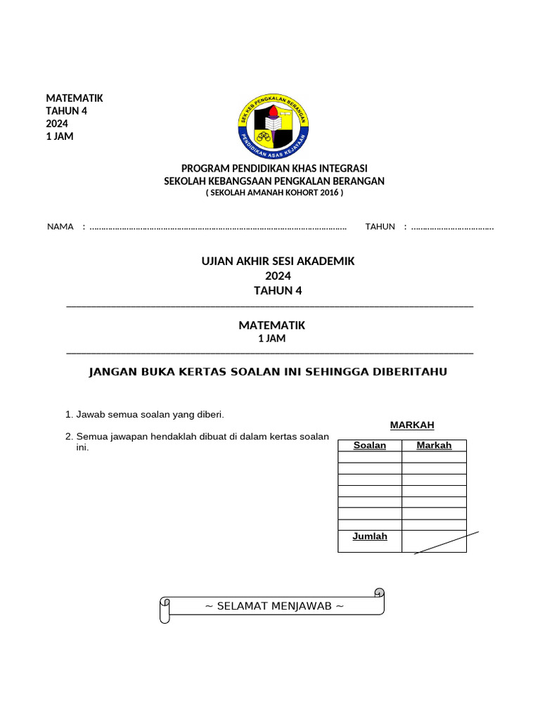 COVER UASA PPKI | PDF