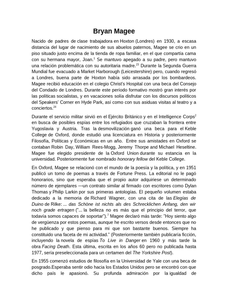 Bryan Magee | PDF
