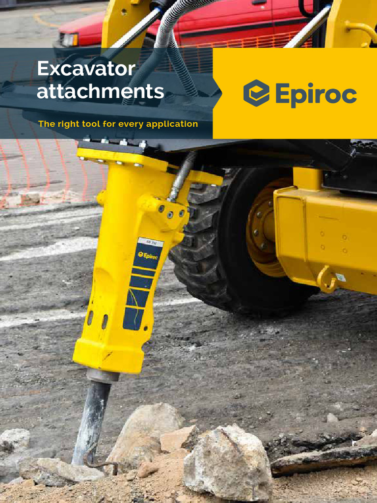 Epiroc Attachment Overview 9864000201 | PDF | Construction Equipment ...