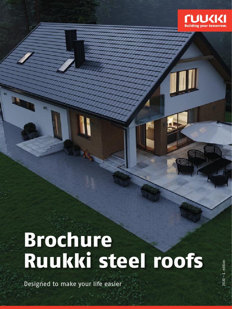 Ruukki Roofing Brochure-Eng 2020 | PDF | Roof | Steel