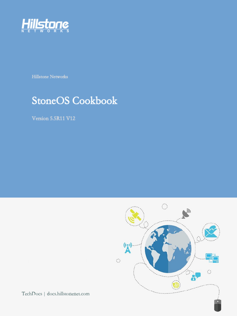 StoneOS Cookbook V5.5R11 | PDF | Ip Address | Computer Network