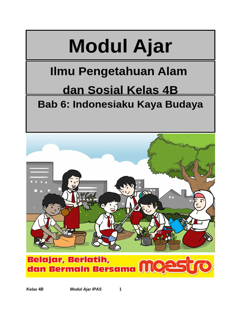 Modul Ajar IPAS 4B Bab 6 | PDF