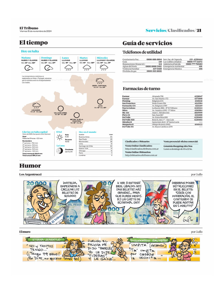 15-11-24-El Tribuno | PDF