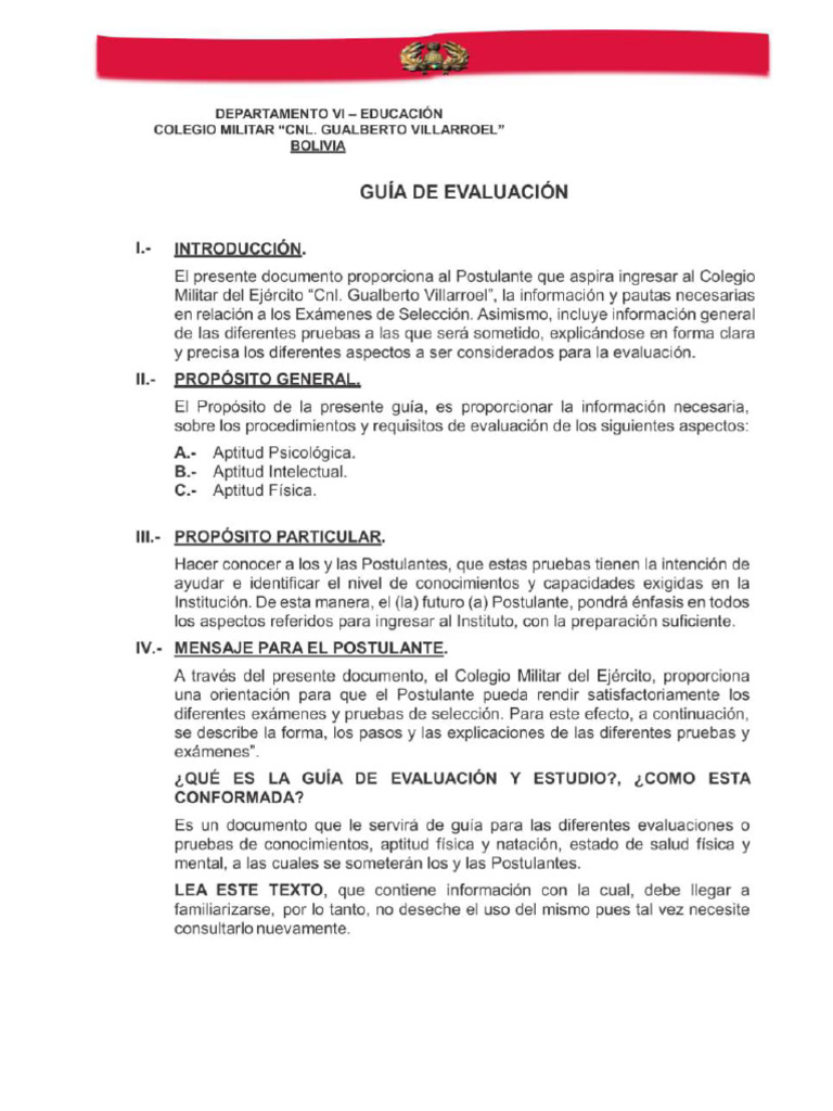 Guia de Estudio 2024 2025 | PDF