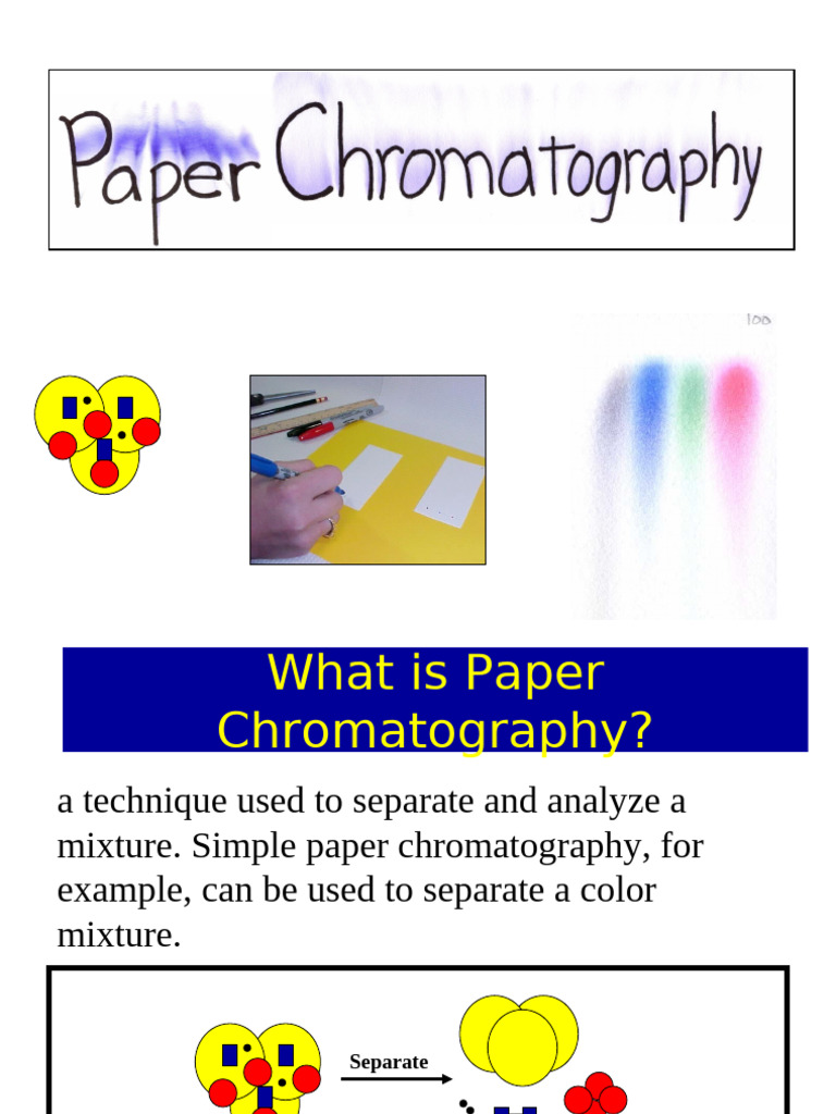 Paper Chromatography Grade 7 | PDF