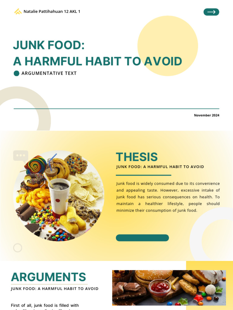 (JUNK FOOD) | PDF