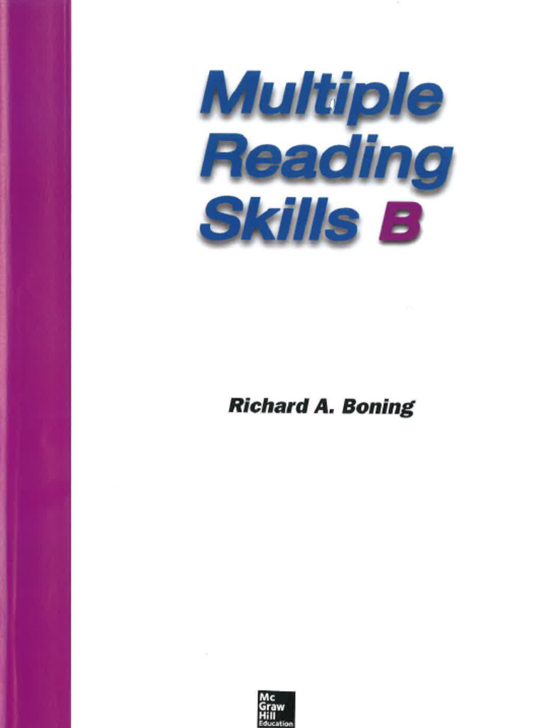 Multiple Reading Skills B | PDF