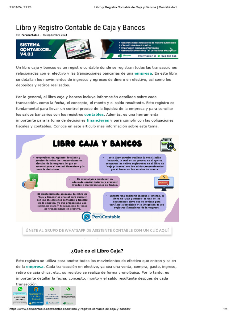 Clasificación de Cuentas Contables | PDF | Contabilidad | Bancos