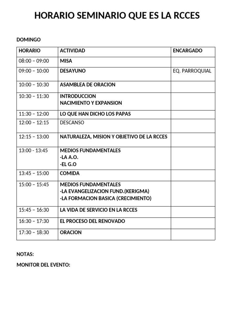 Programa Seminario | PDF