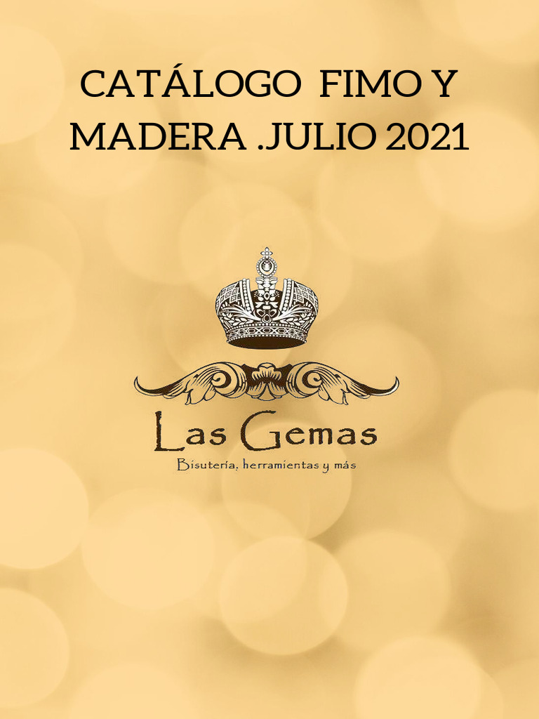 Catálogo Fimo y Madera Julio 2021 Compressed | PDF