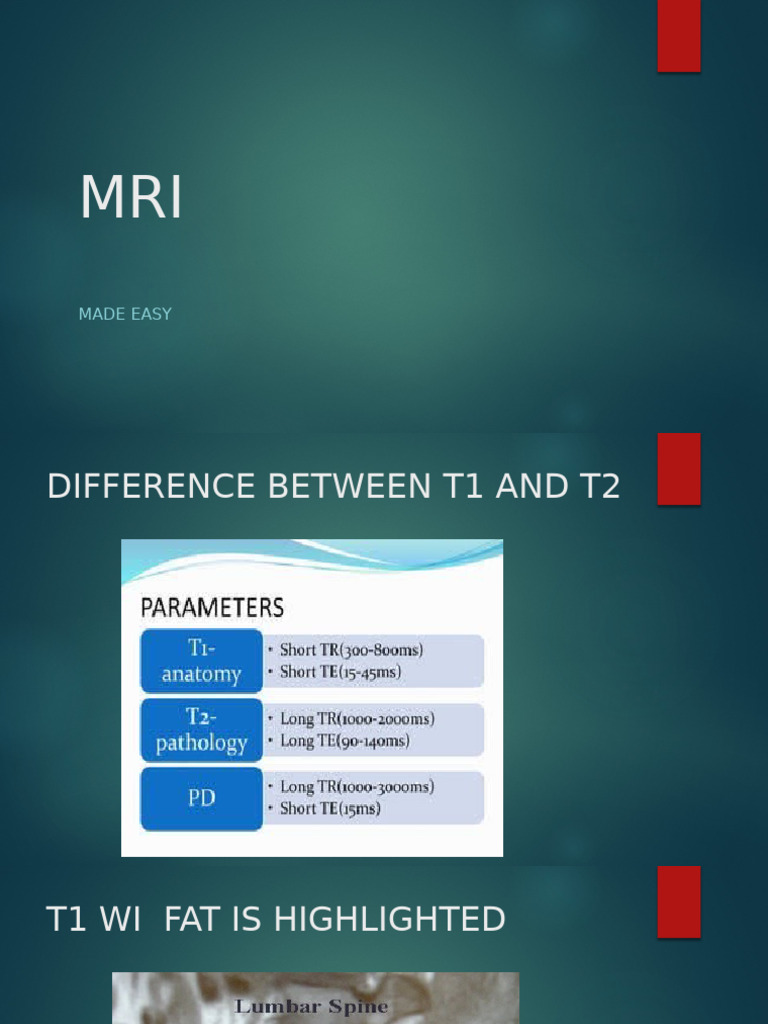 MRI MADE EASY (1) | PDF