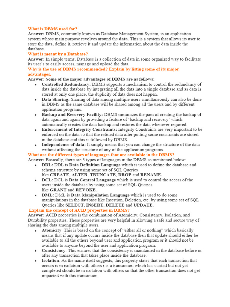 NOTES3 | PDF | Databases | Customer Relationship Management
