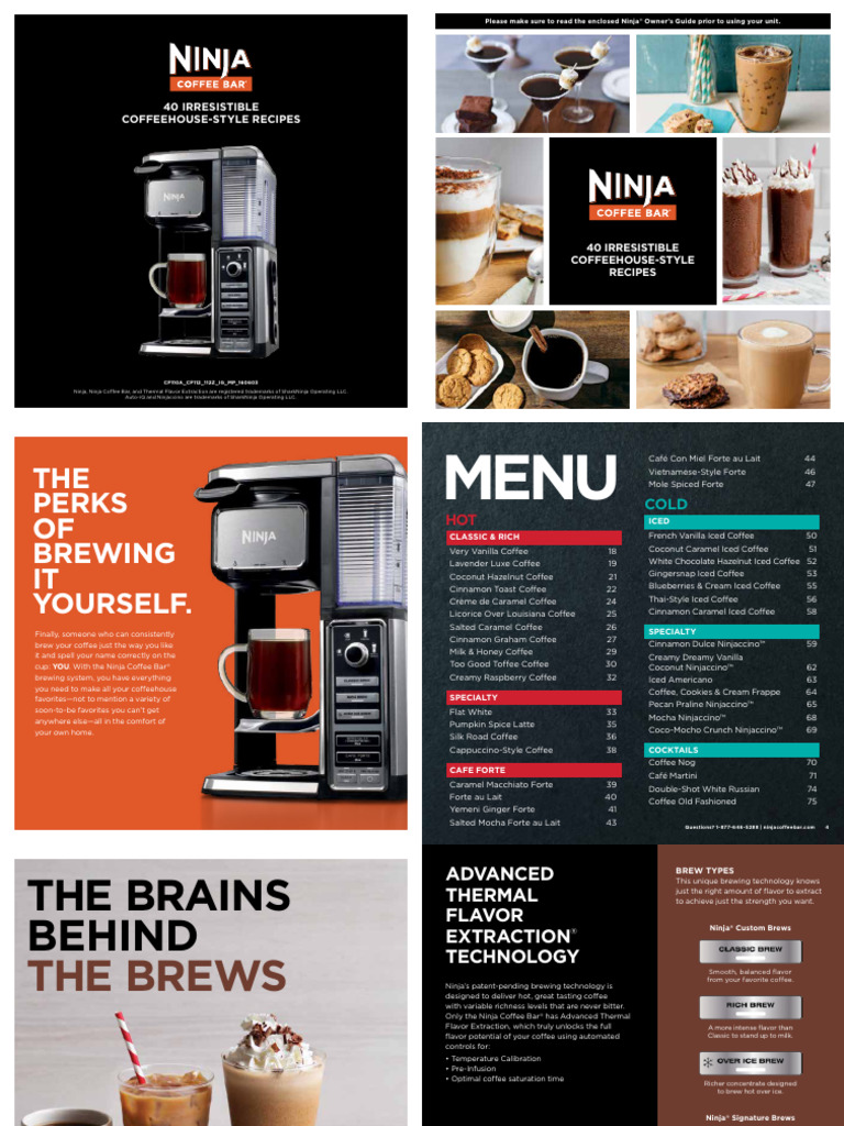 CF110A - 112 - 112Z - 40 Recipe IG | PDF | Teaspoon | Coffee